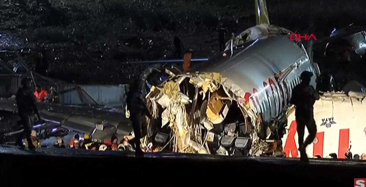 VIDEO/ Turcia: Peste 50 de pasageri au fost răniți după ce un avion s-a ...