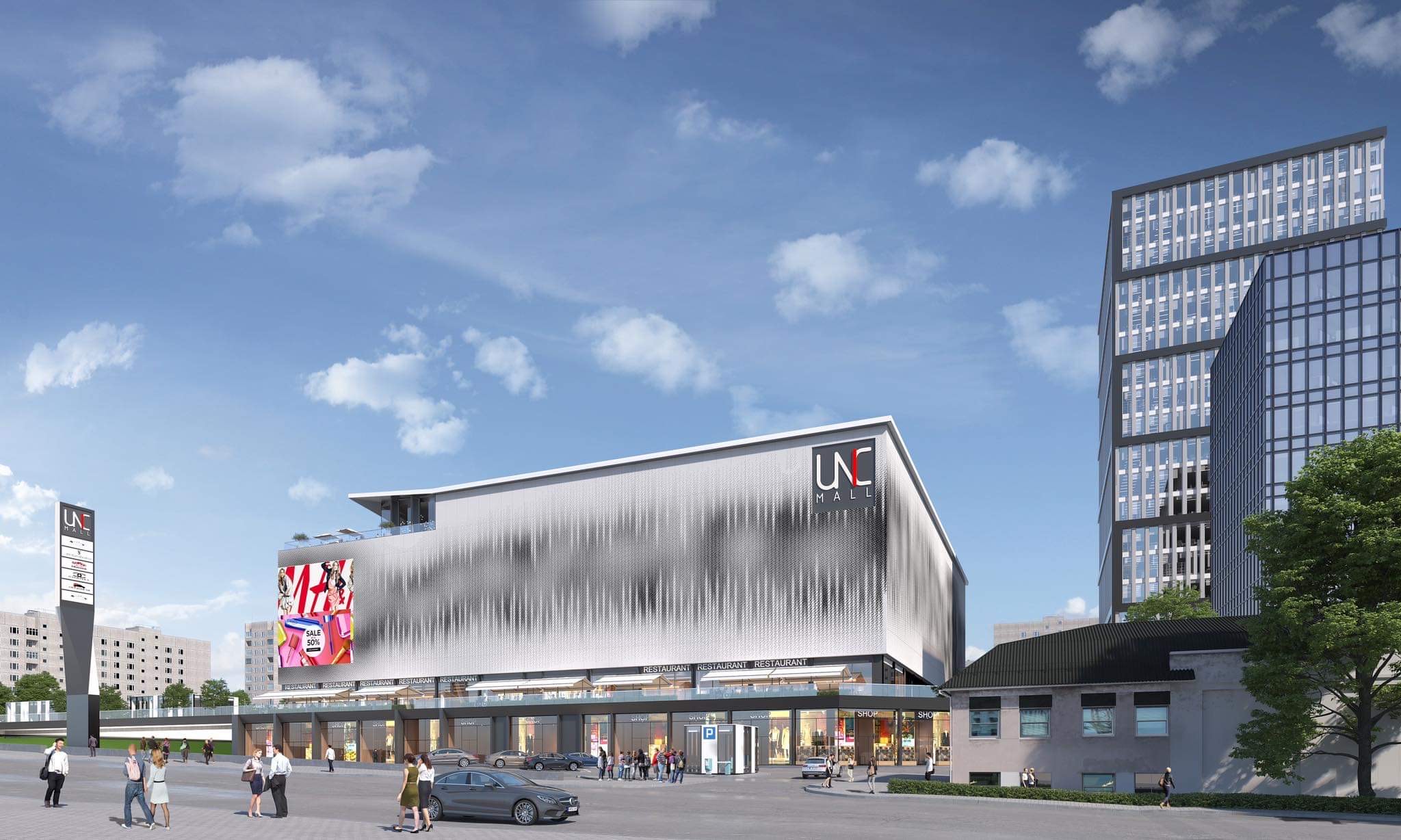 Scuarul din fața Centrului comercial UNIC va fi renovat – Ziarul de Gardă