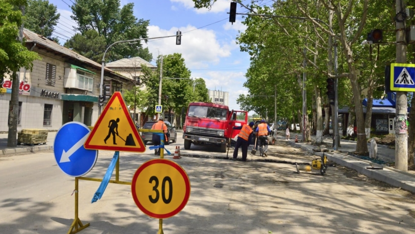 Important pentru cei care locuiesc în sectorul Buiucani. Traficul rutier pe strada Ion Creangă ...