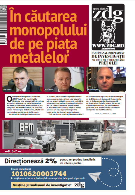Citiți joi în ZdG: În căutarea monopolului de pe piața metalelor ...