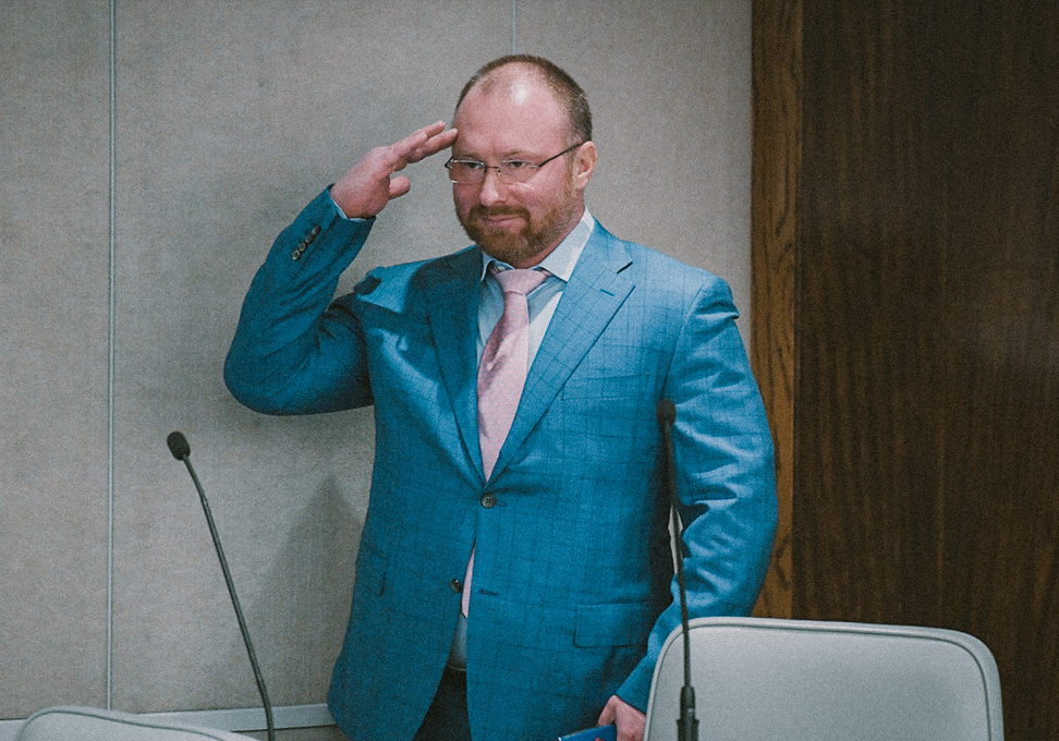 Igor Lebedev, fiul fostului politician rus Vladimir Jirinovski, și-a ...