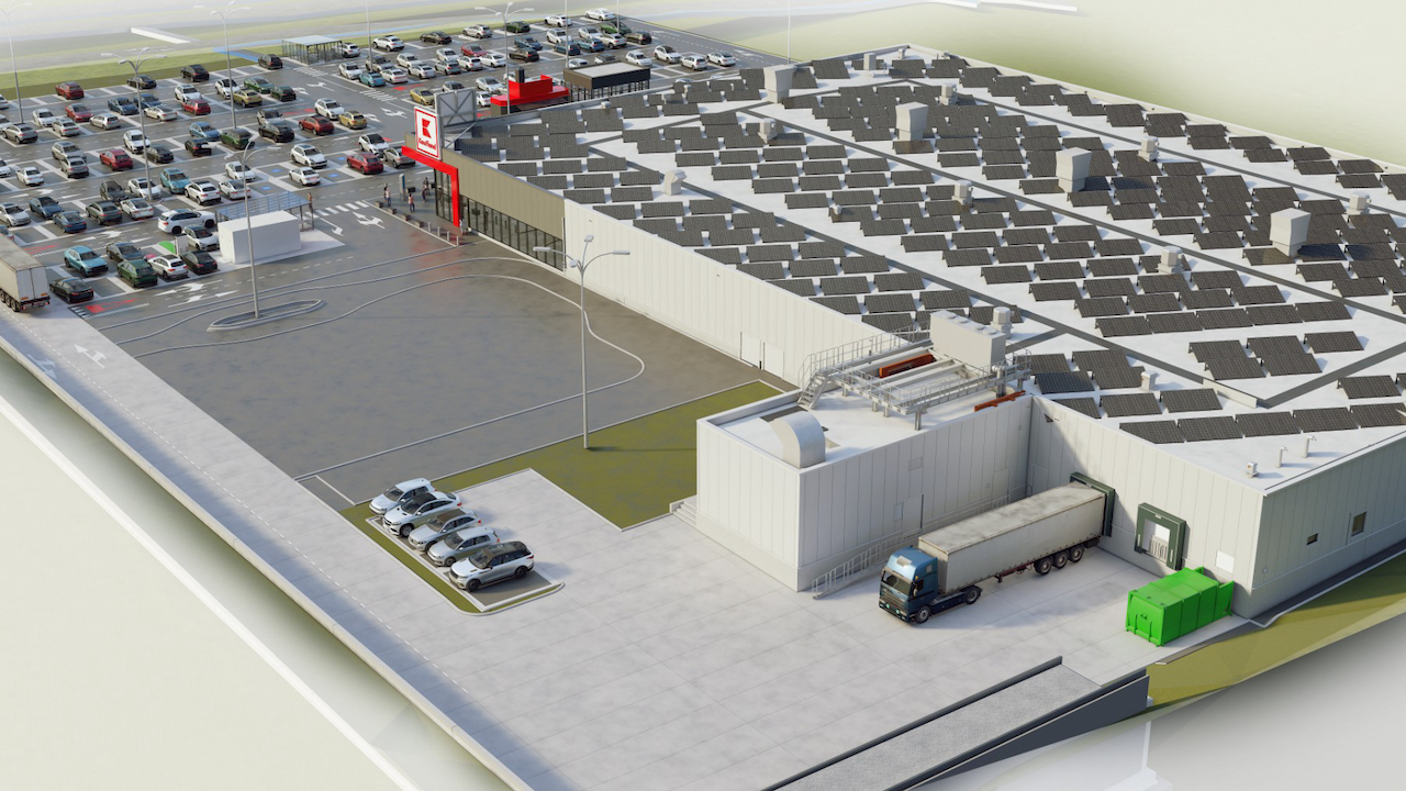 Magazinul Kaufland din orașul Codru – construit sută la sută de ...