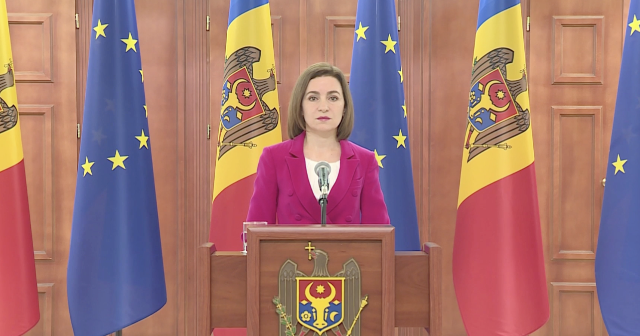 VIDEO/ Adresarea președintei R. Moldova, Maia Sandu, către toți ...