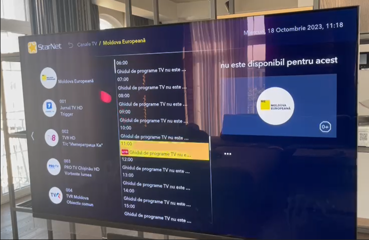 Un distribuitor de servicii media, amendat cu 15 mii de lei pentru transmisiunea noului canal ...