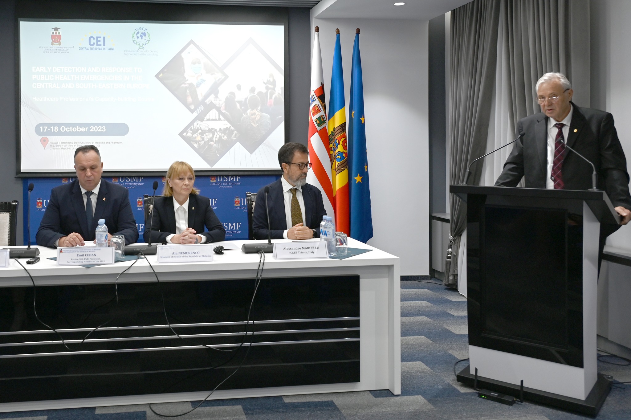 Curs internațional la USMF: „Amenințările nu au granițe și trebuie să ...